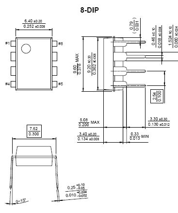 C-MOS PROGR OP-AMP. 8p. TLC271CP