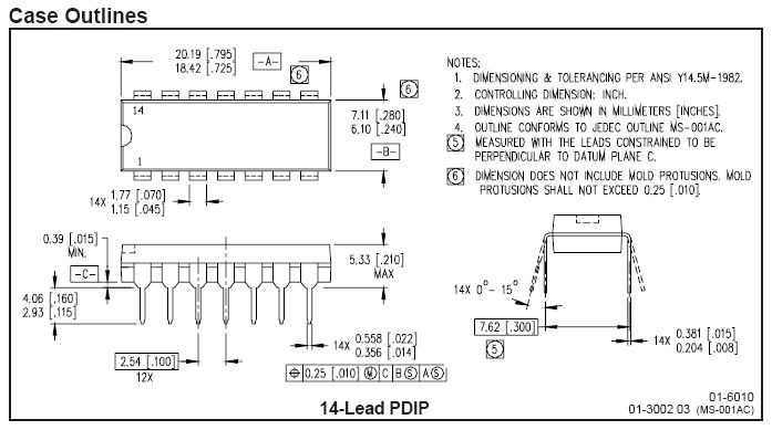 HALF-BRIDGE Driver Uoffset: 600V 14p IR21844