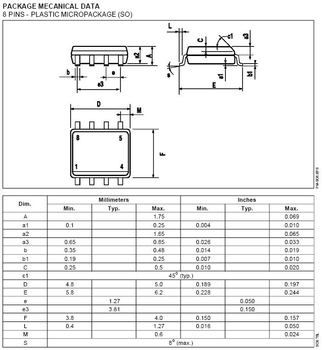 HIGH PERF.VOLT.COMPARATOR 8p.SMD LM211D