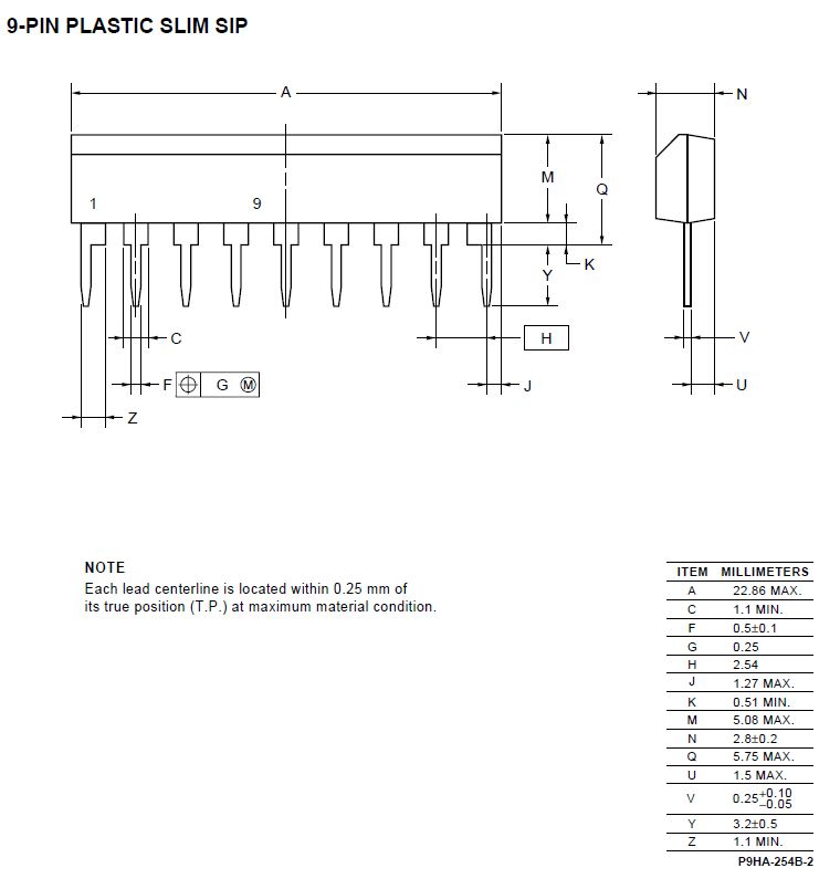DUAL OP-AMP 9p. UPC4570HA