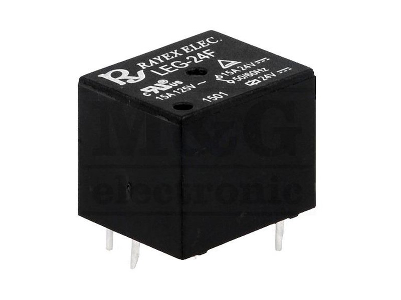 Relé 1x240V 15A 24VDC 5p. LEG-24F RELAY-LEG-24F